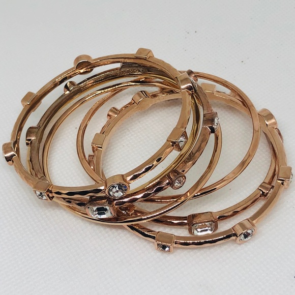 R.J. Graziano | Jewelry | 7rj Graziano Rose Gold Bracelets With ...